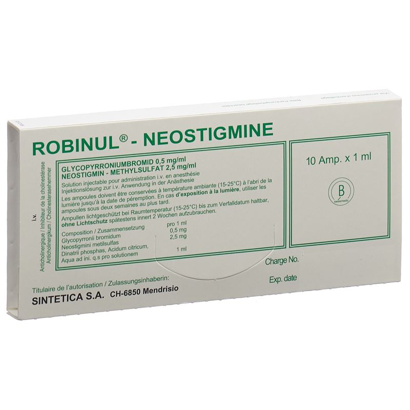 ROBINUL Neostigmine Inj Lös 10 Amp 1 ml – Hausarzt Shopping
