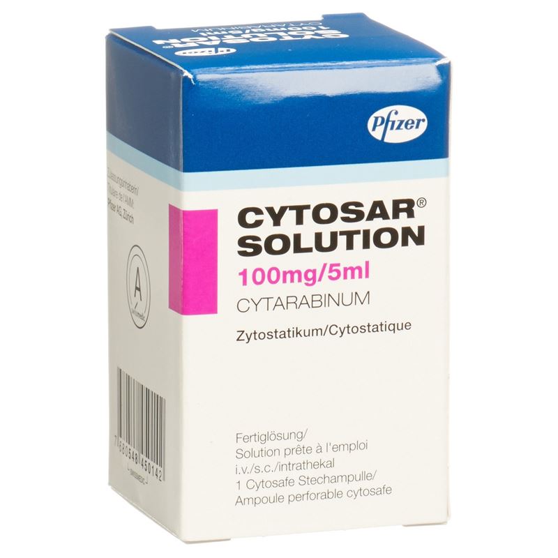 CYTOSAR Solution Inj Lös 100 mg/5ml Onco-Tain 5 ml – Hausarzt Shopping