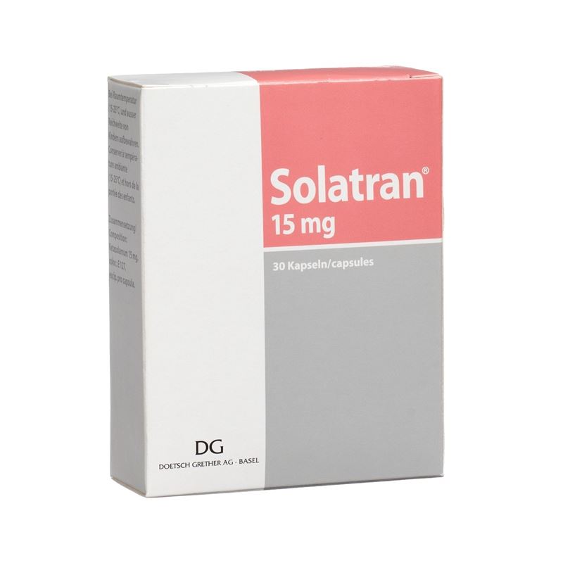SOLATRAN Kaps 15 mg 30 Stk – Hausarzt Shopping